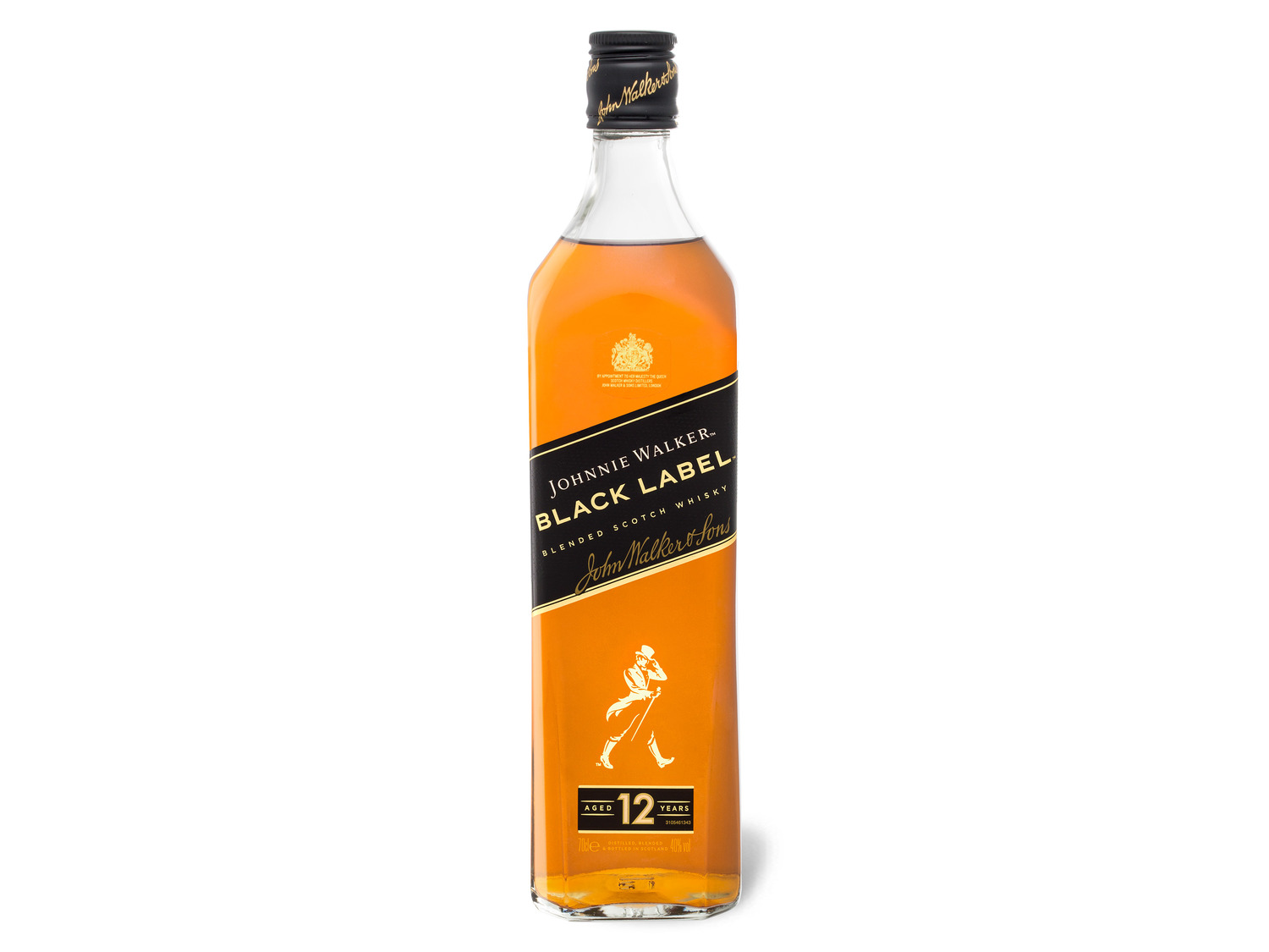 Black Label Blended Scotch Whisky 12 Jahre 40% Vol