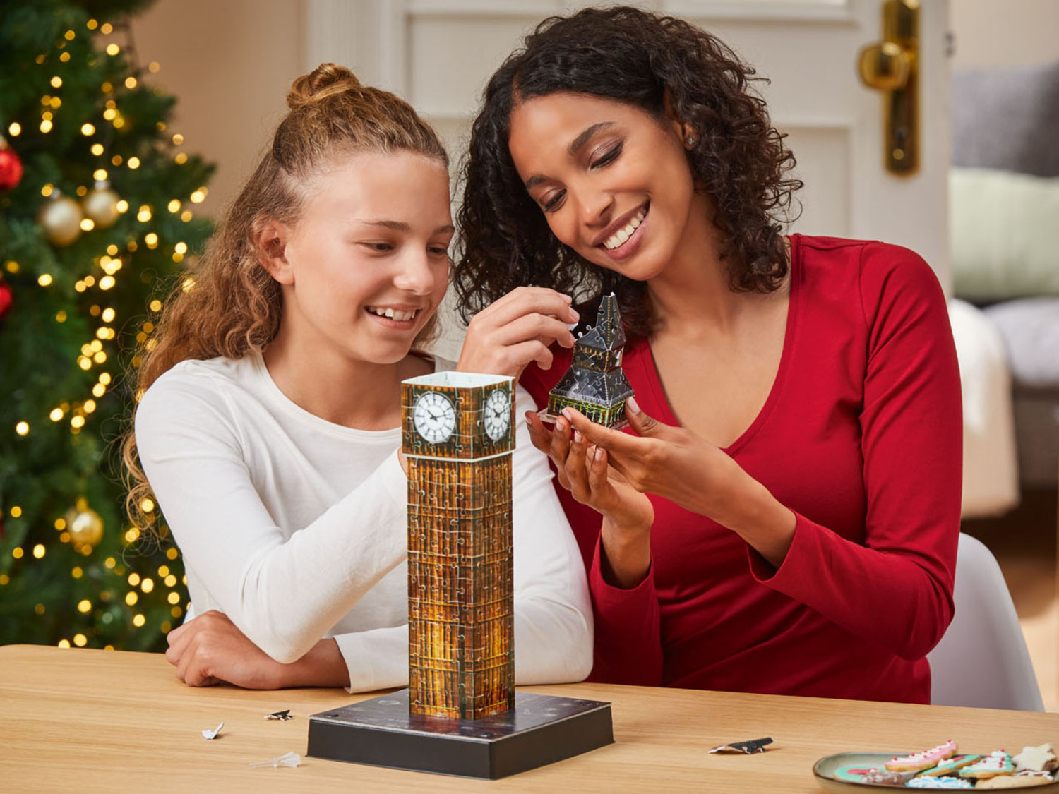 Ravensburger 3D Puzzle Gebäude, 216-teilig, mit LED-Li…