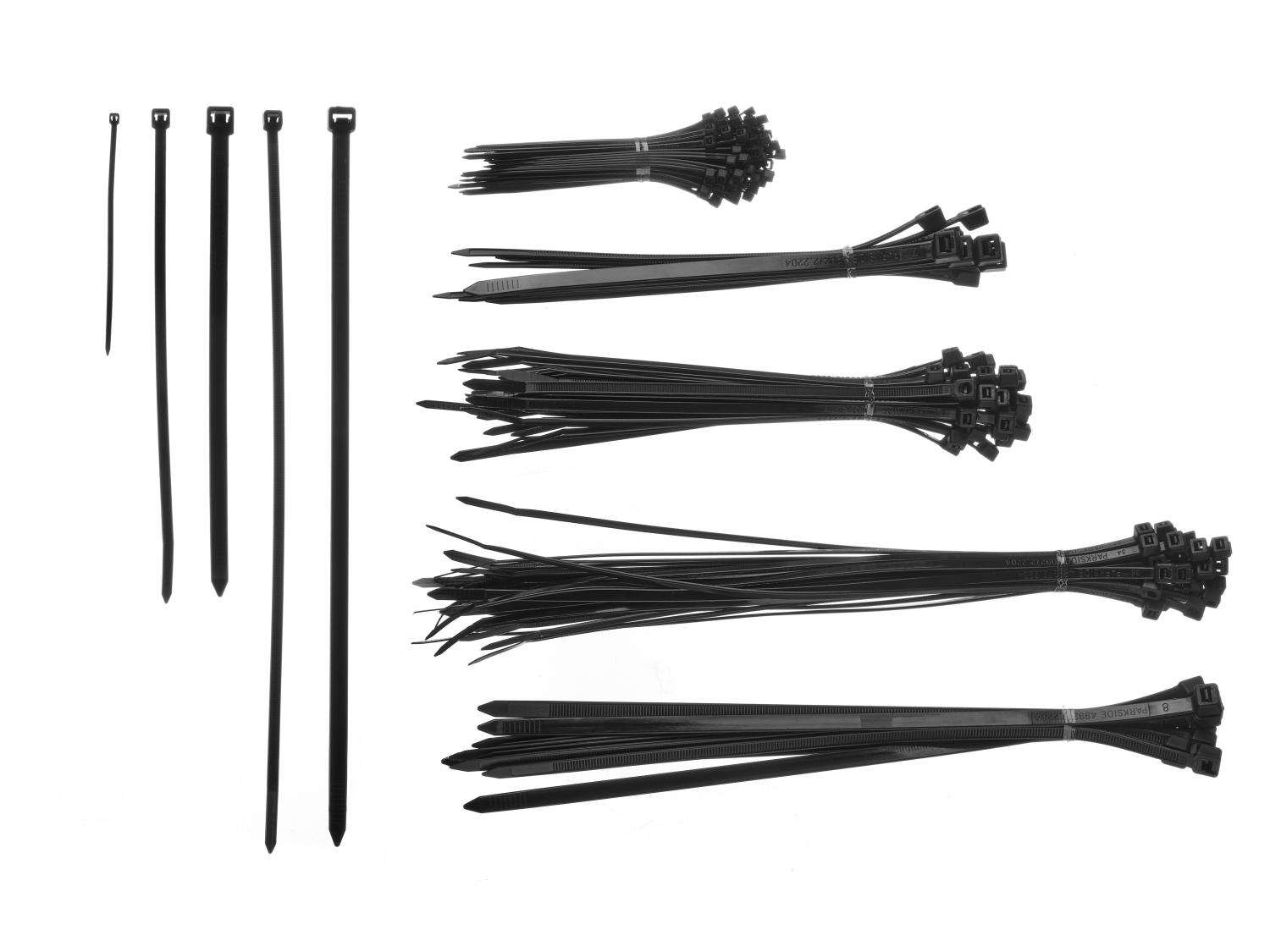 Kabelbinder-Set, aus reißfestem Nylon | LIDL