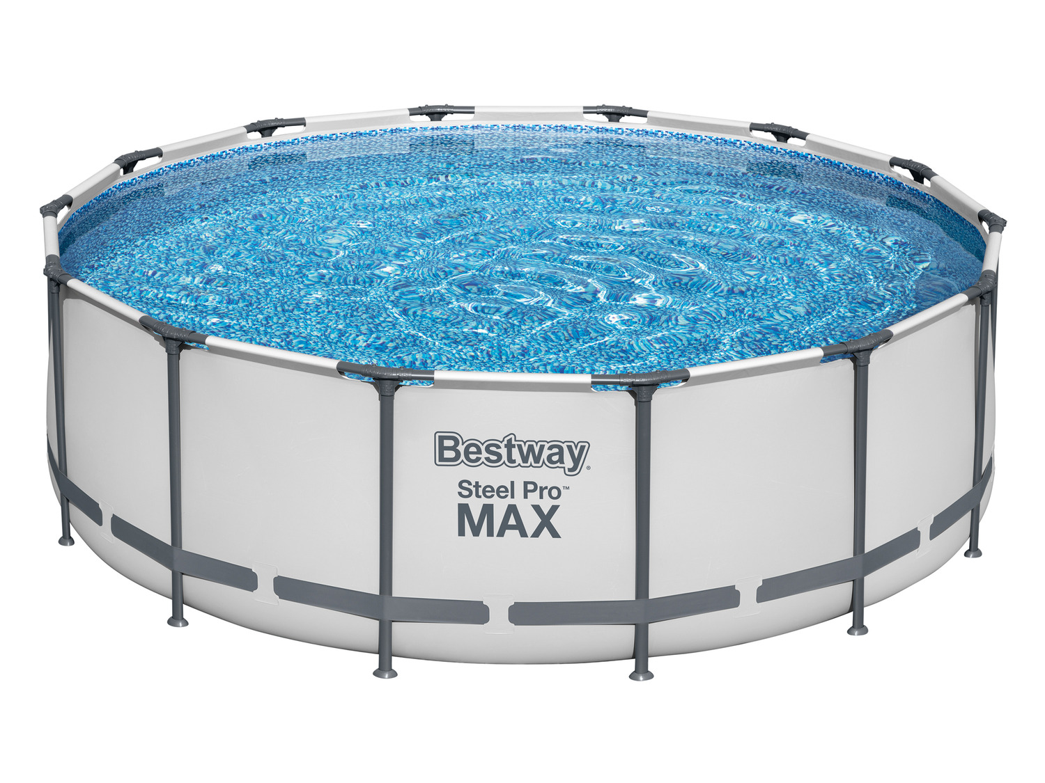 Steel Pro MAX™ Frame Pool Komplett-Set mit Filterpumpe…