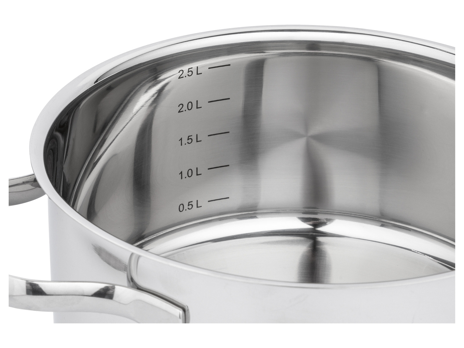 ERNESTO® Edelstahl-Topf, mit Deckel, Ø 20 cm | LIDL