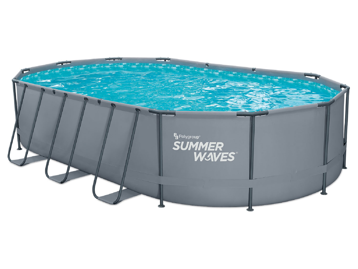 Angebot Lidl Summer Waves Active Frame Pool, 610 x 366