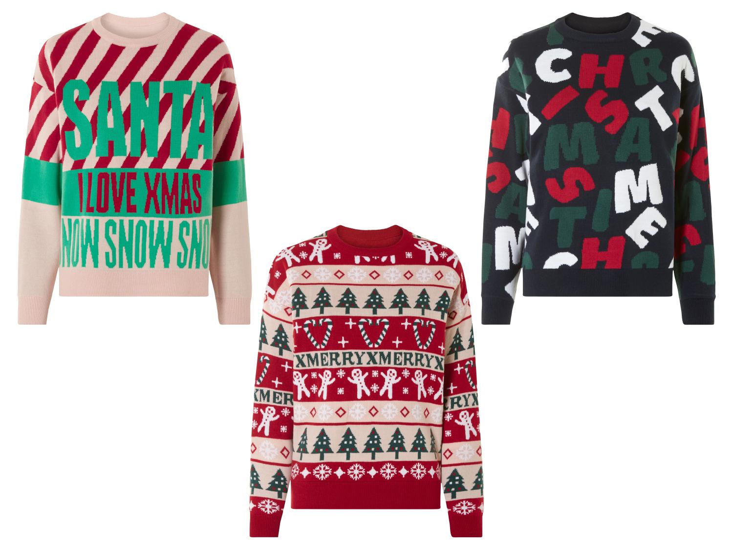 Damen Weihnachtspullover in Feinstrickqualität | LIDL
