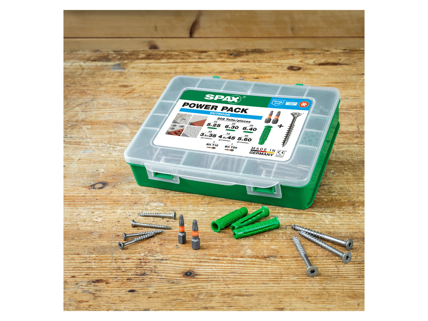 Schrauben- und Dübel-Set »POWER PACK« | LIDL