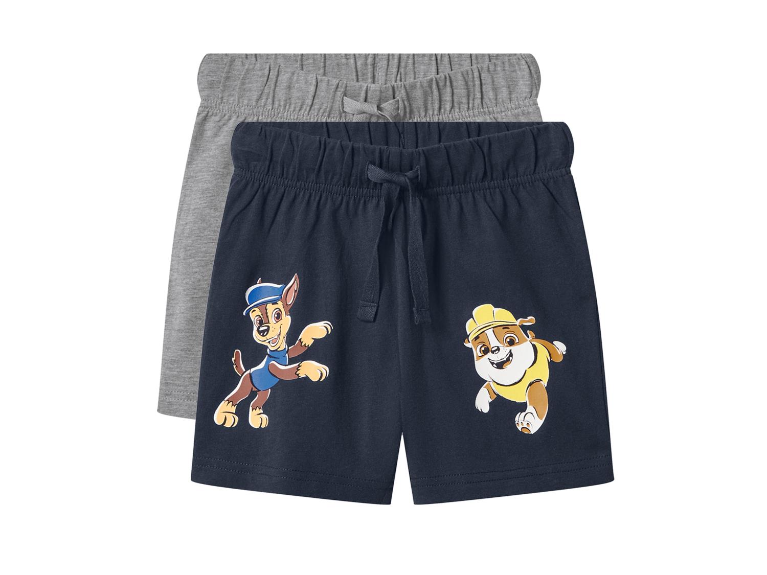 Kleinkinder Shorts »Paw Patrol«, 2 Stück | Lidl