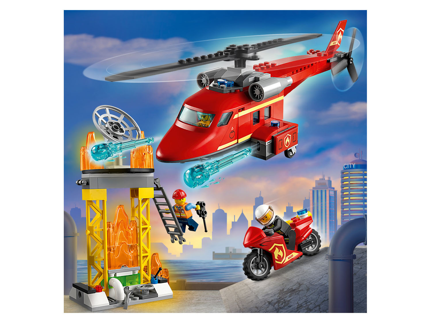 LEGO® City 60281 »Feuerwehrhubschrauber« | LIDL