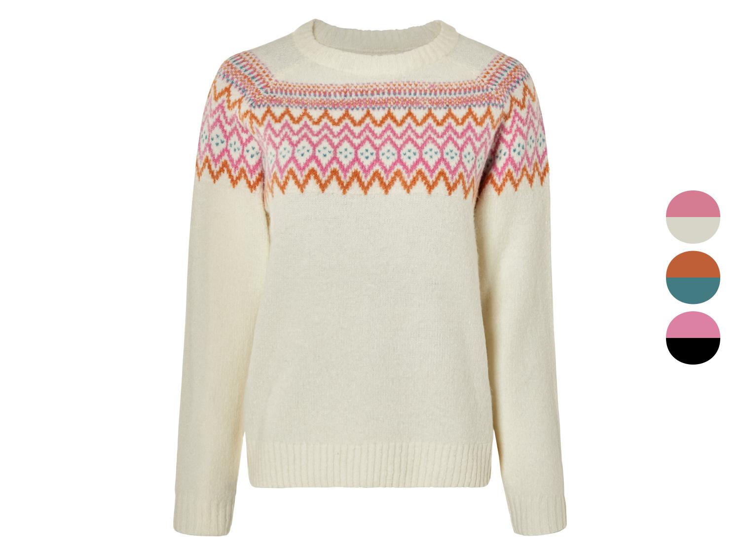 Damen Grobstrickpullover, mit Raglanärmeln | LIDL