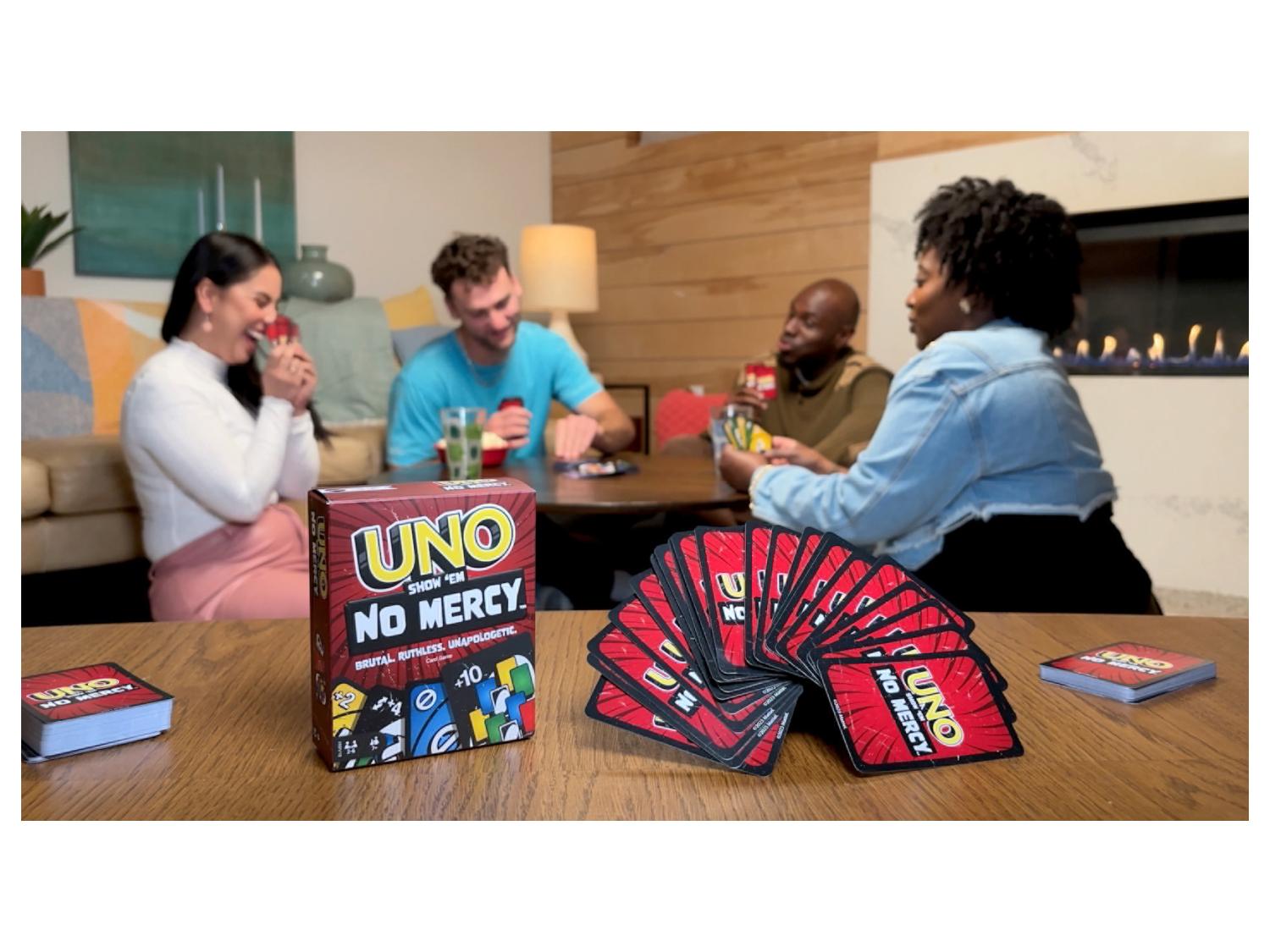 UNO »Show 'em No Mercy«, gnadenlosen Version des klass…