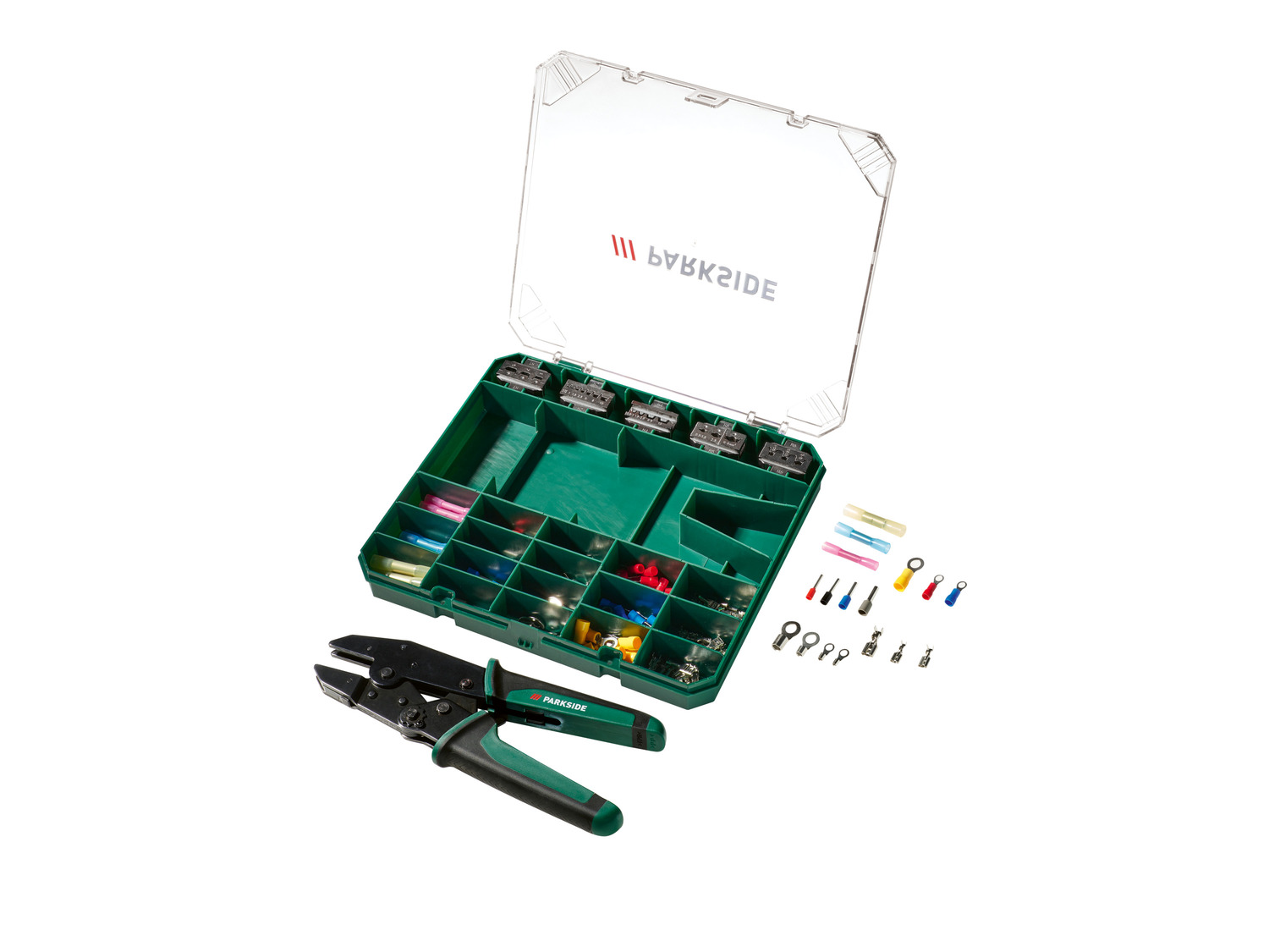 PARKSIDE® 5-in-1 Crimpzangen-Set »PCZS 181 A1«, 181-teilig | Lidl