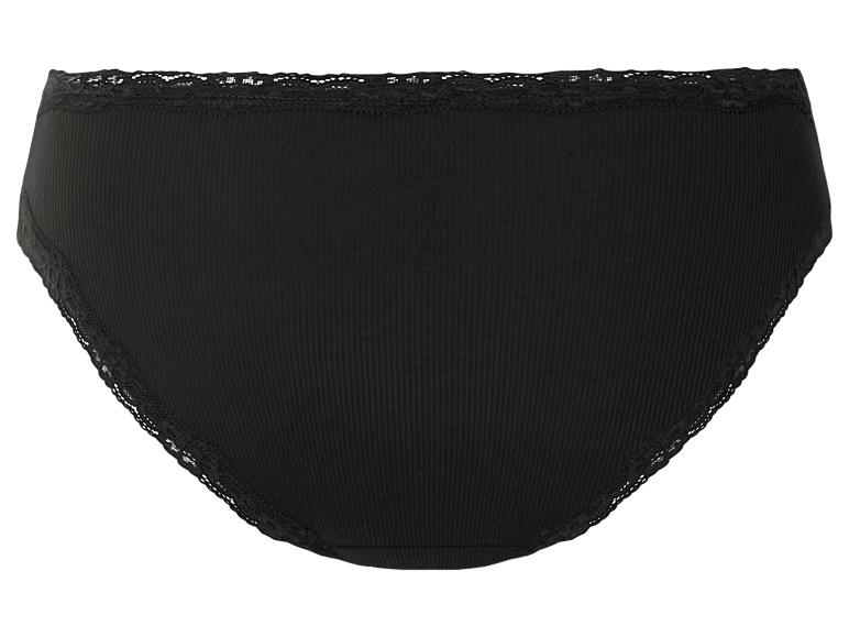 Damen Slips, 5 Stück, mit eleganter Spitze | LIDL