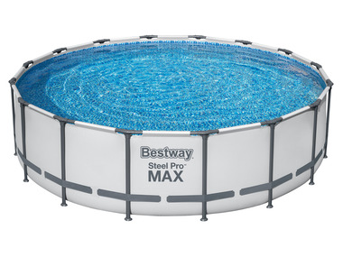 Steel Pro MAX™ Frame Pool Komplett-Set mit Filterpumpe…