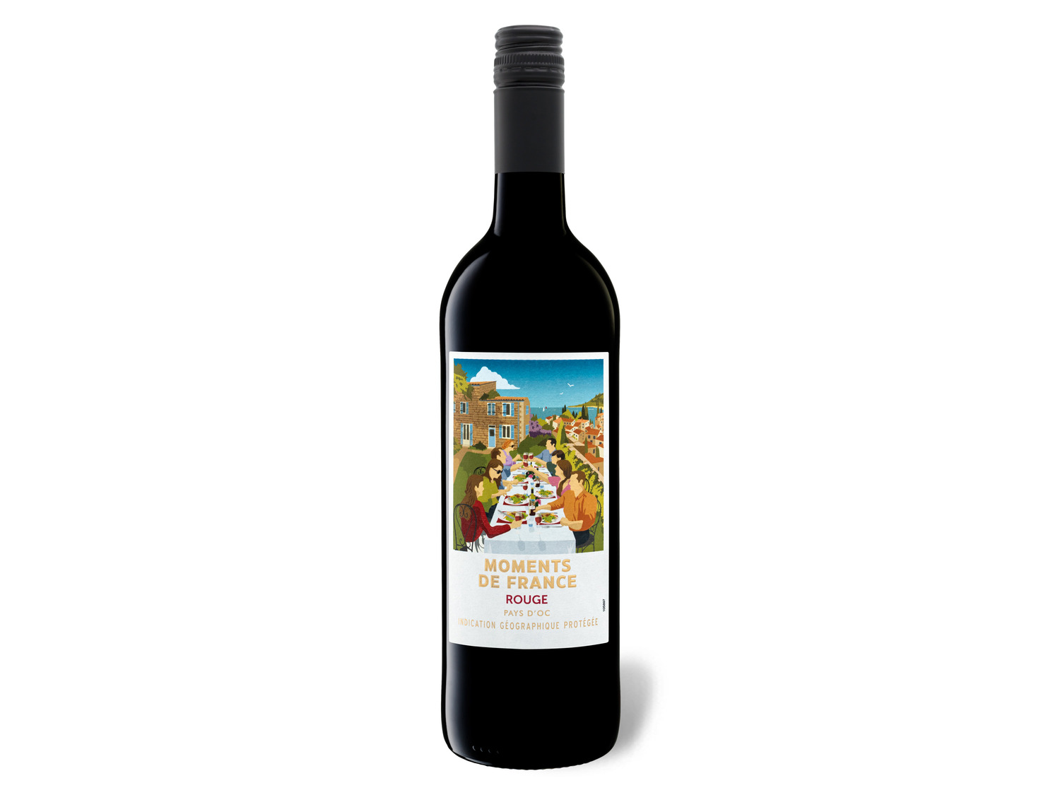 Moments de France Merlot Pays d´Oc IGP trocken, Rotwei…