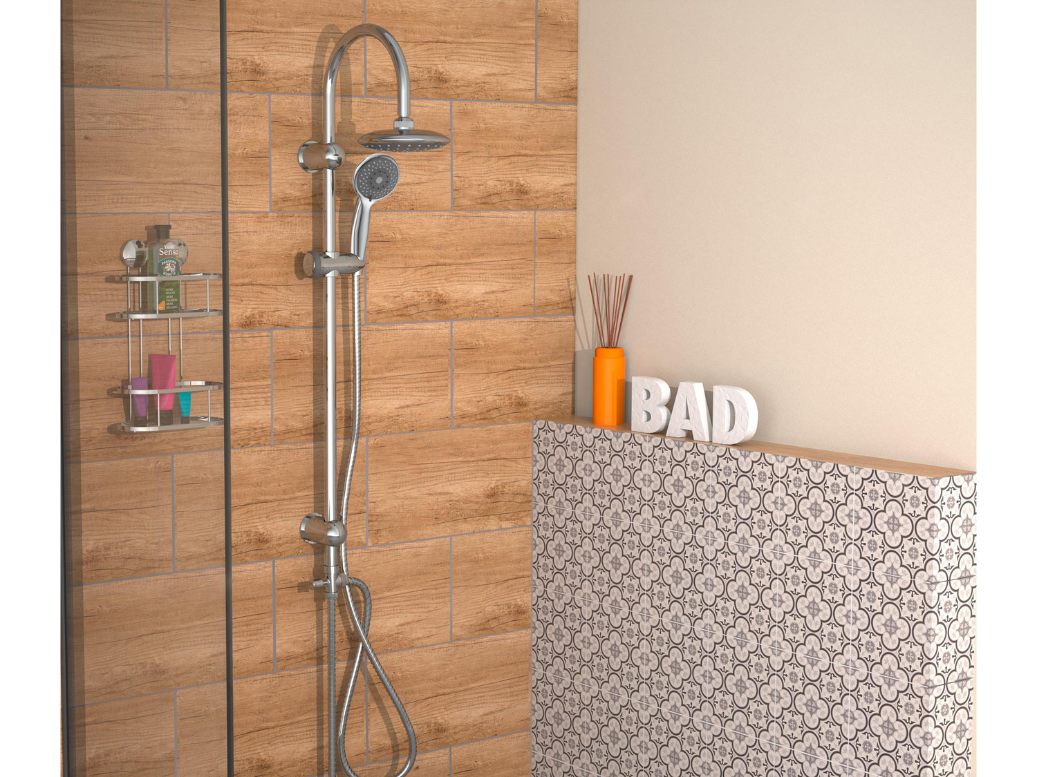 Eisl Duschsäule »EASY Vital«, mit Regendusche und Hand…