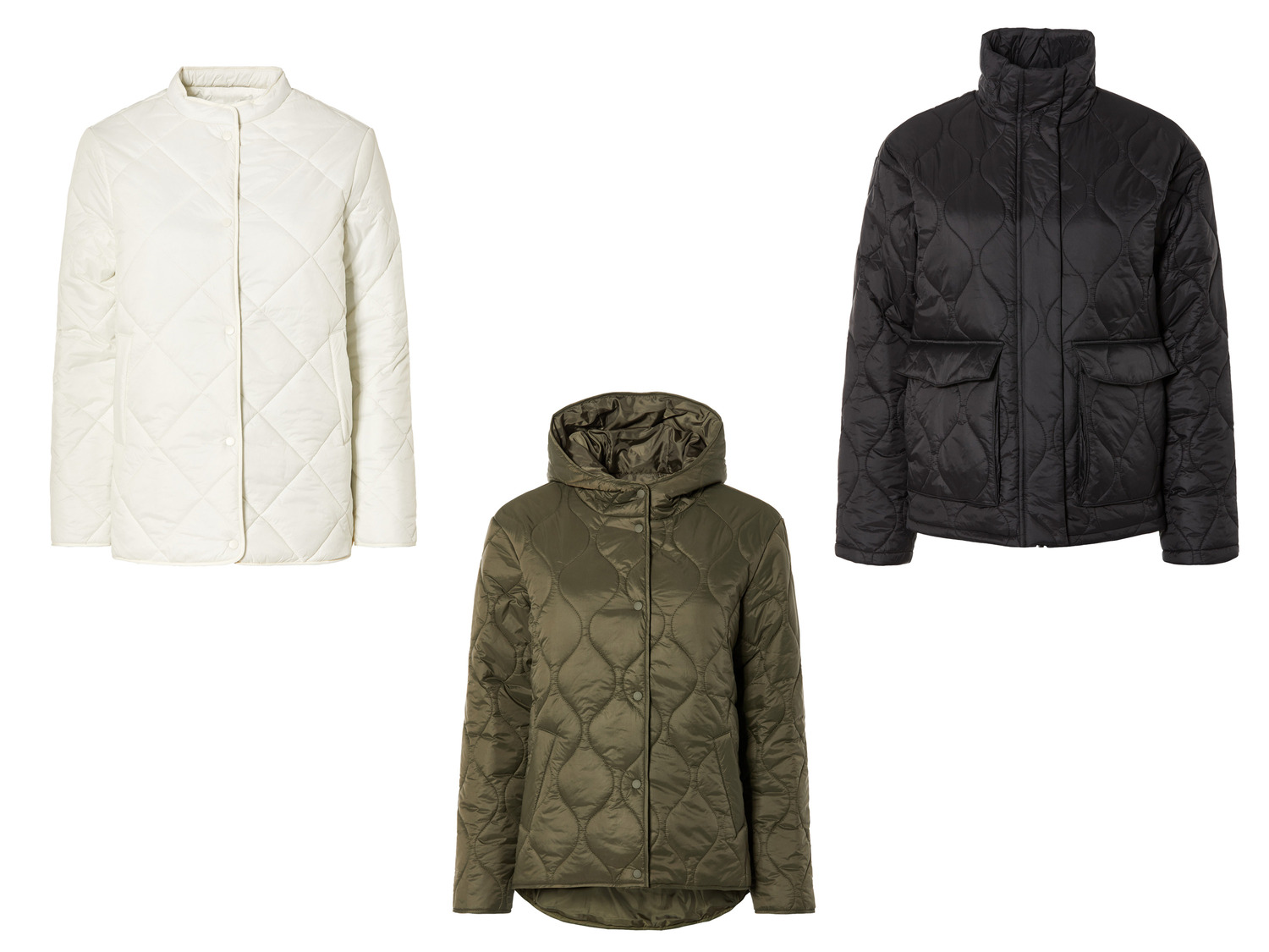 Elegantes Lidl Steppjacke Damen Fotos