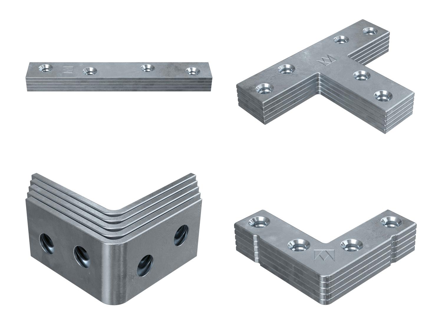 Winkel / Flachverbinder / Flachwinkel aus Stahl | LIDL