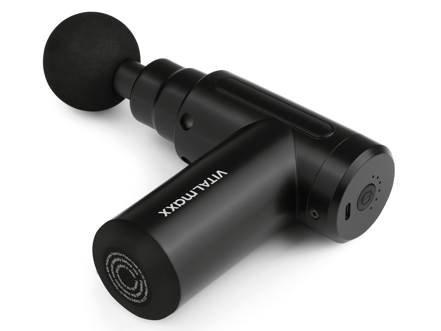 Mini Massage Gun »Power Plus«, 4 verschiedene Aufsätze