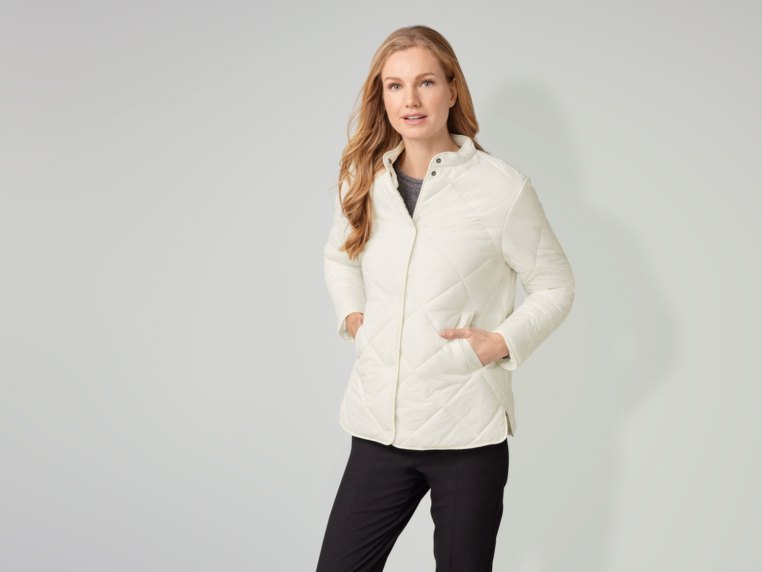 Elegantes Lidl Steppjacke Damen Fotos