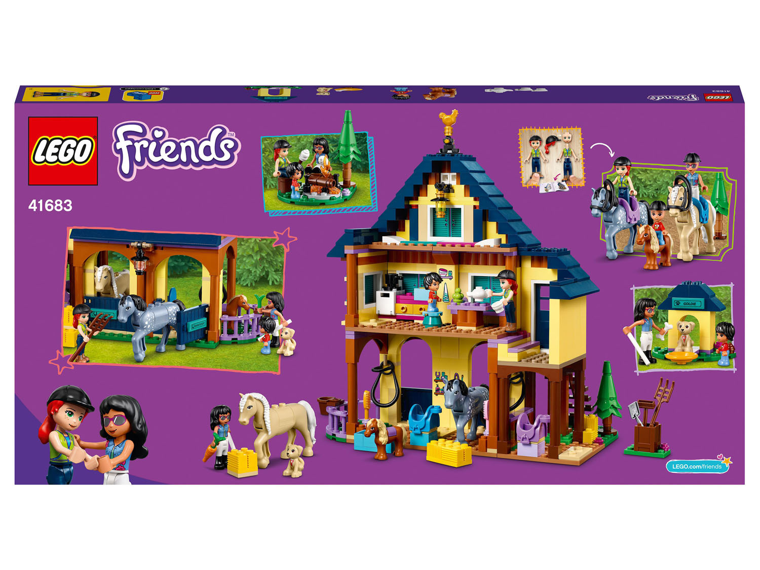 LEGO® Friends 41683 »Reiterhof im Wald« | LIDL