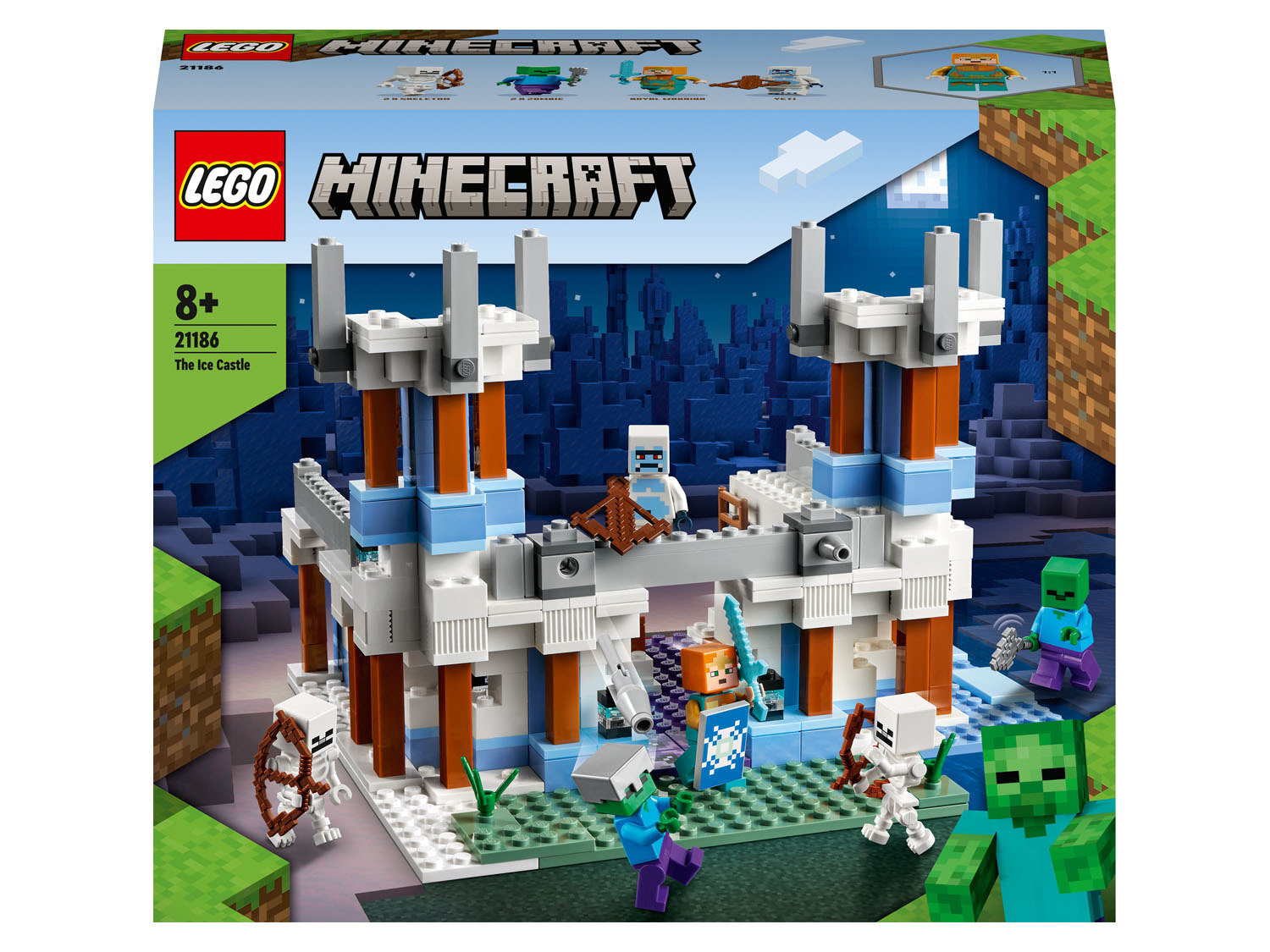 Lego Minecraft 21186 »Der Eispalast« | LIDL