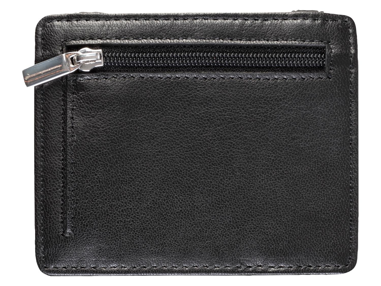 Herren Magic Wallet \ Leder-Geldbörse aus Leder | LIDL