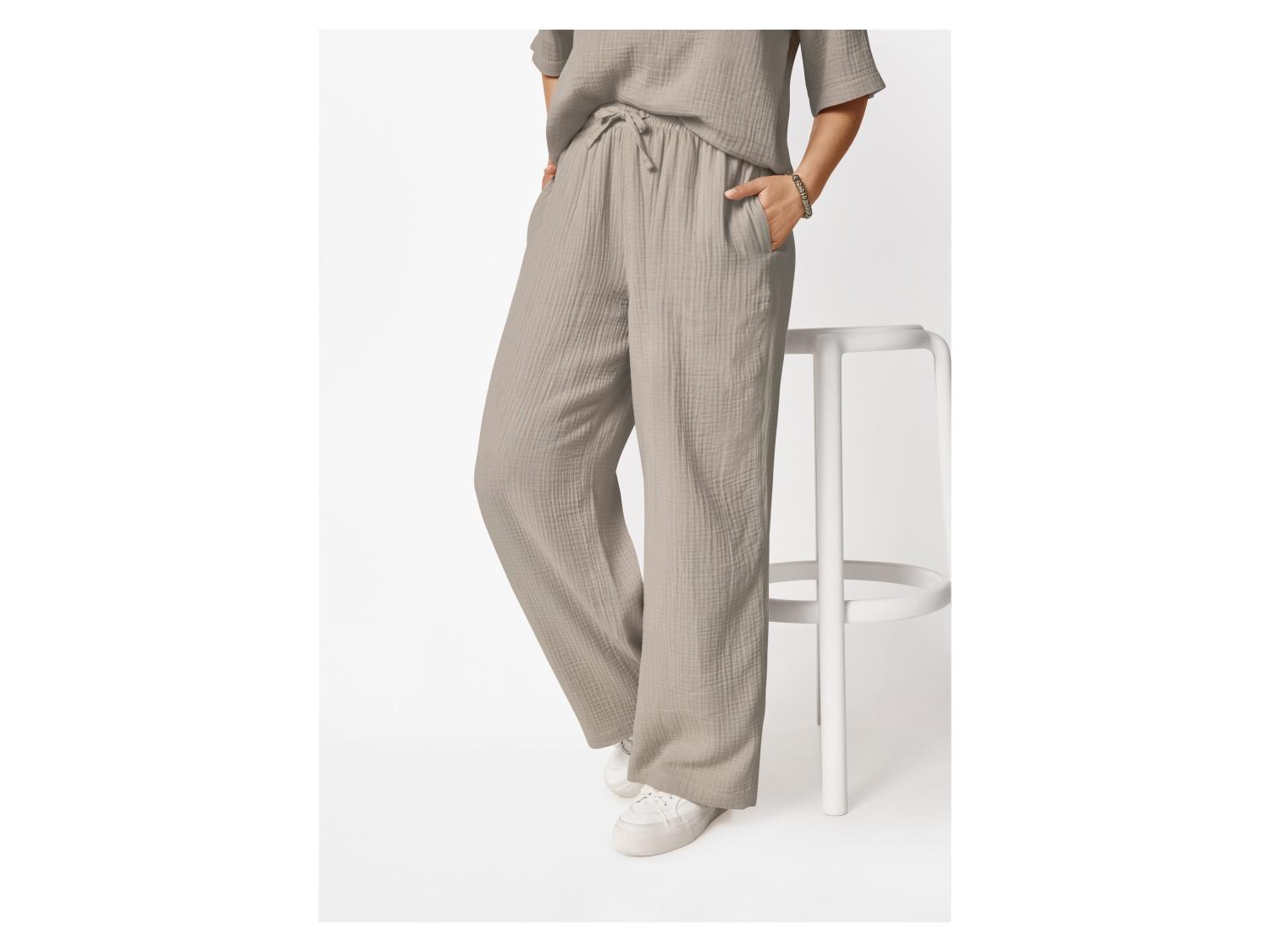ESMARA® Damen Musselin-Hose | Lidl