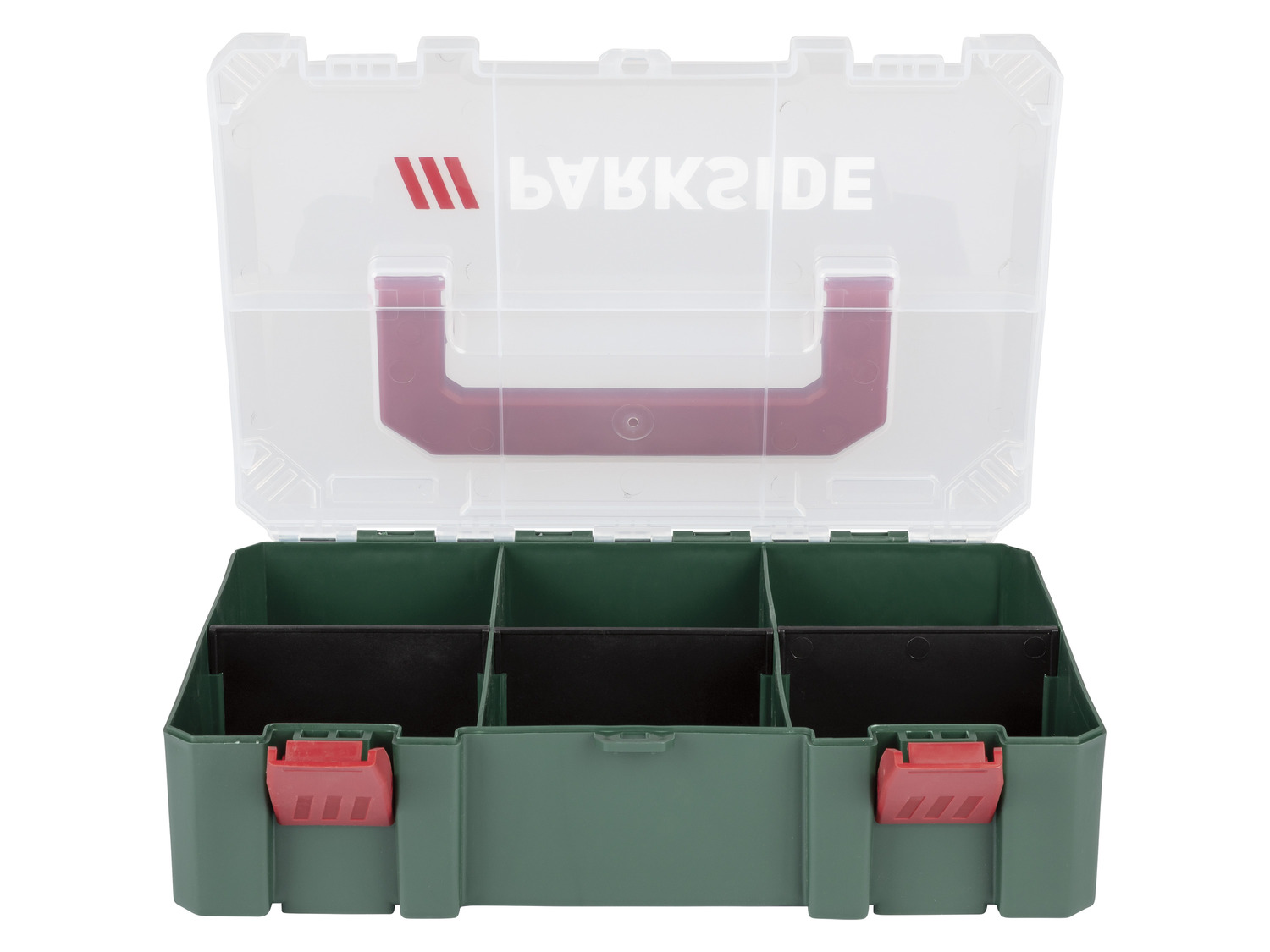 Organizer für Sortimentsbox, mit praktischem Tragegriff