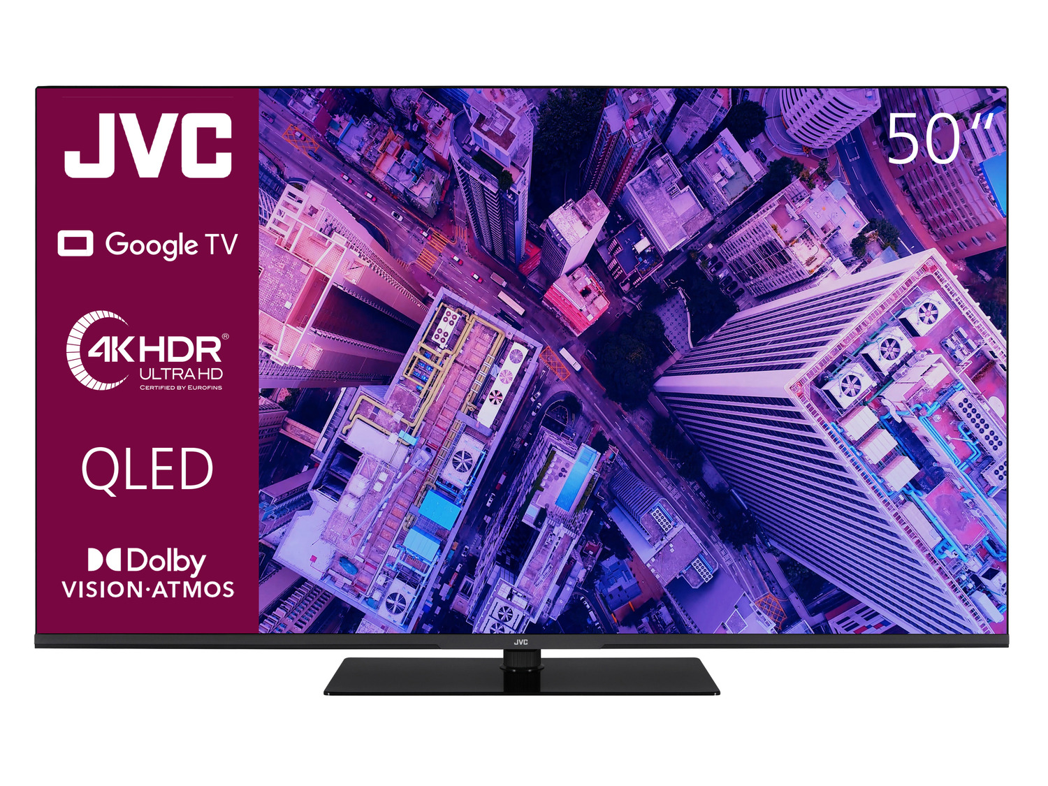 JVC Fernseher »LT-VGQ8255« QLED Google Smart TV 4K UHD