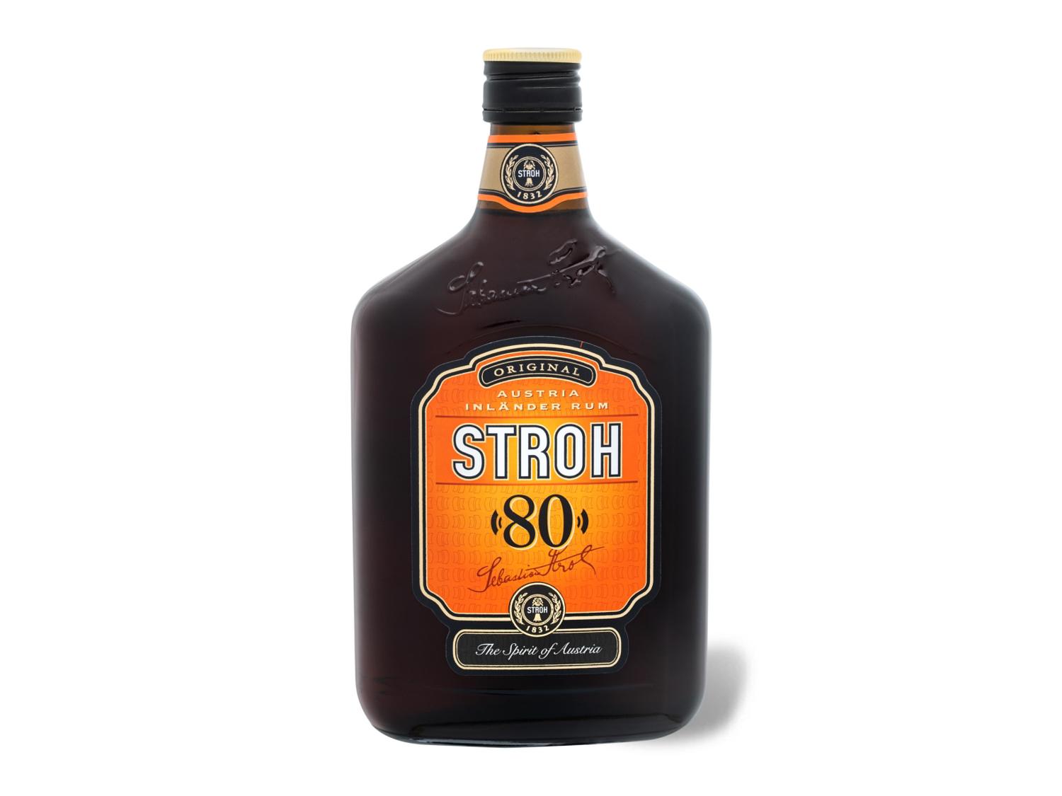 Stroh 80 Original Austria Inländer Rum 80% Vol | LIDL