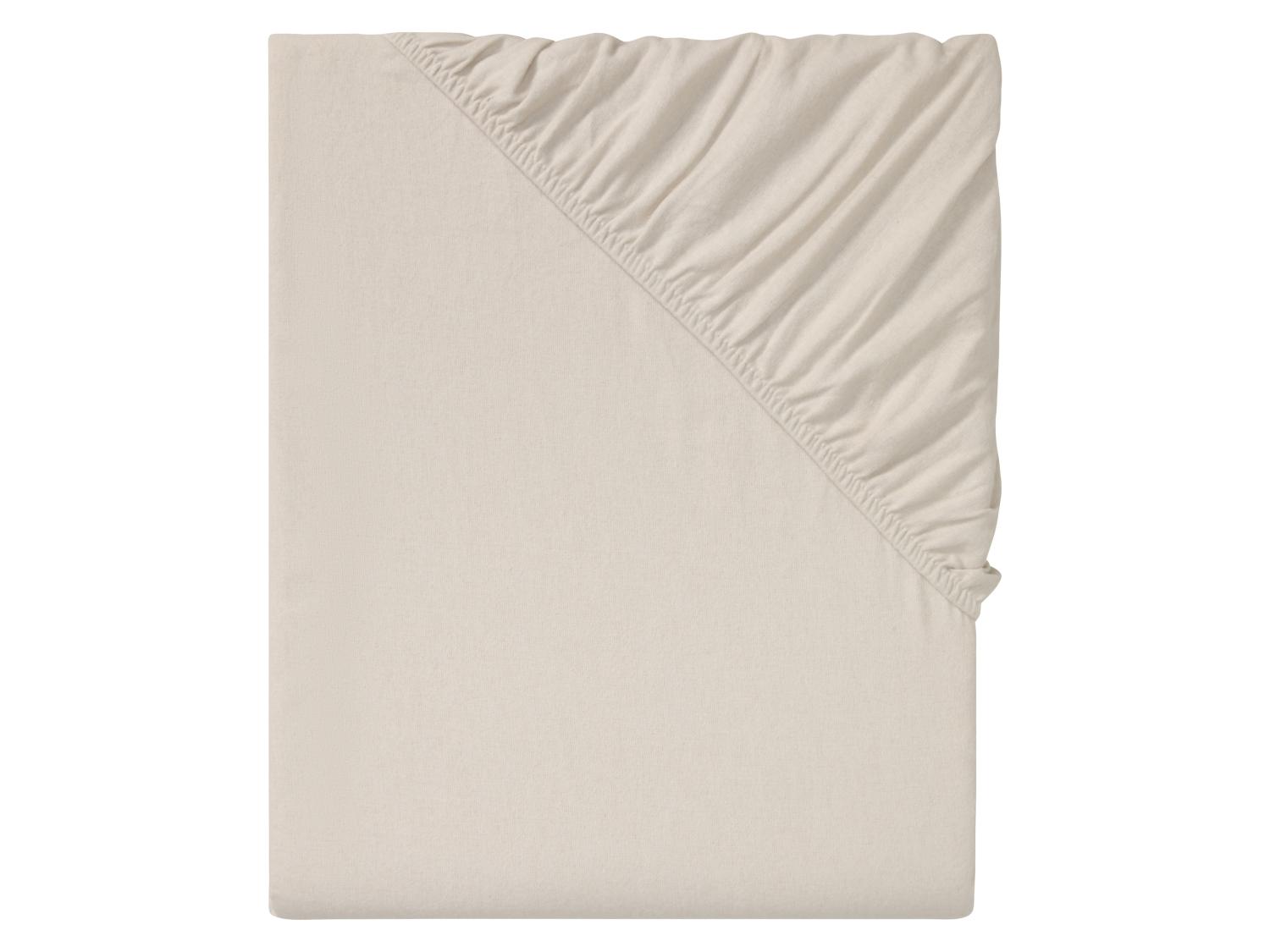 Feinbiber-Spannbettlaken, 140-160 x 200 cm | LIDL