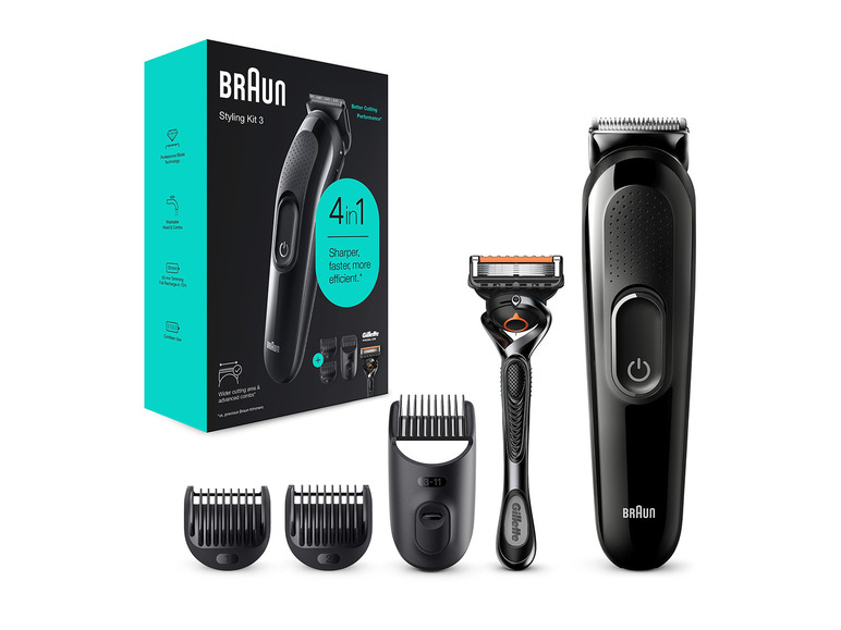 Braun Multi-Grooming-Kit 3 »SK3300«, 5-in-1-Barttrimme…