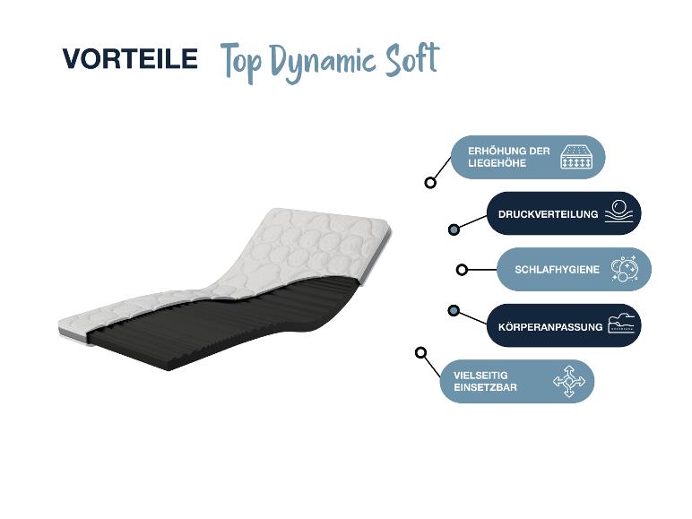 7-Zonen Gelschaum-Topper »Dynamic Soft Comfort« inkl.