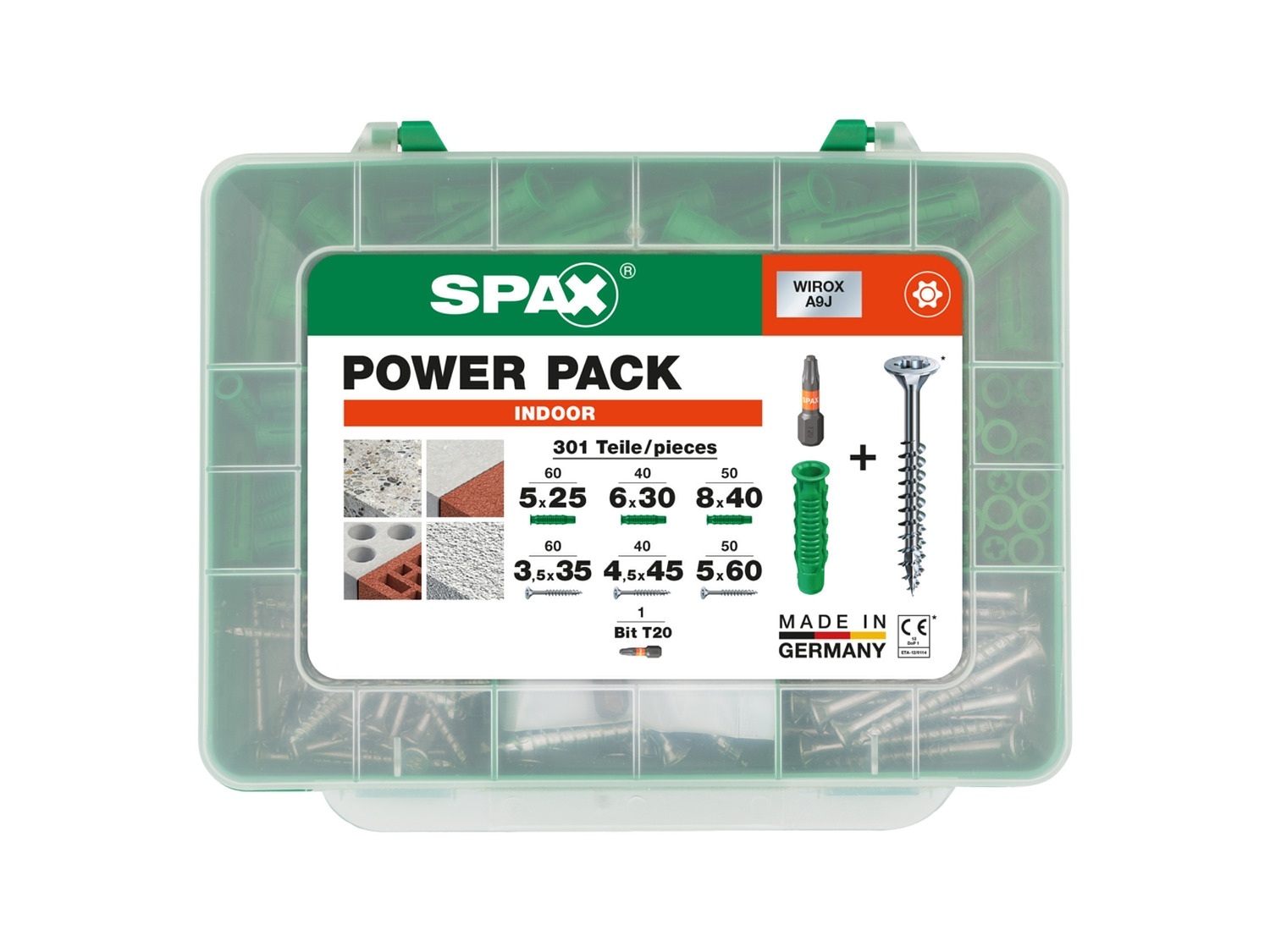 Schrauben- und Dübel-Set »POWER PACK« | LIDL