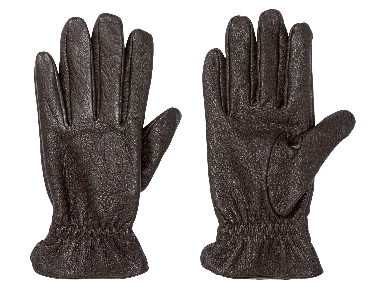 LIVERGY® Herren Lederhandschuhe mit Textilfutter | LIDL