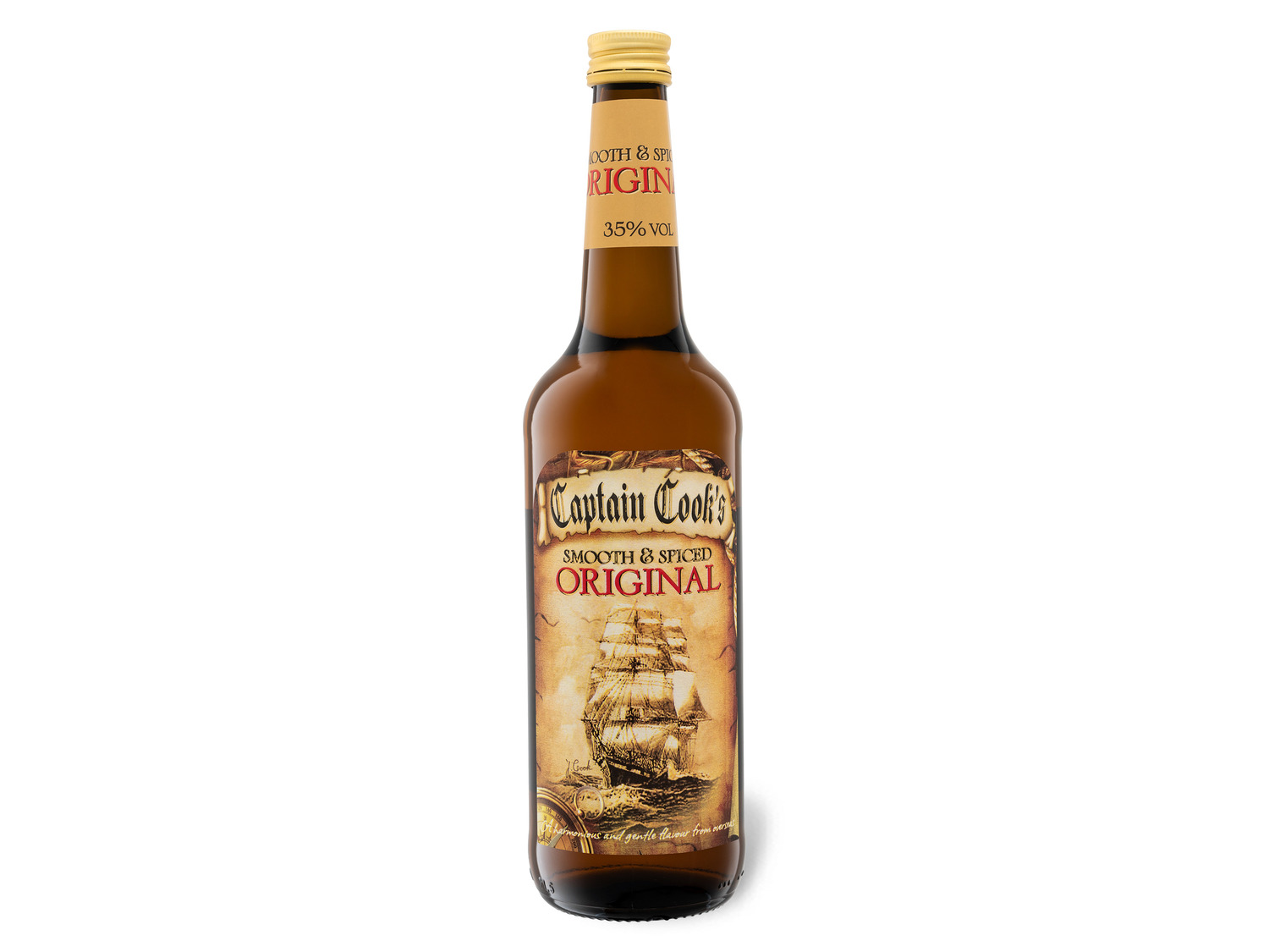 Captain Cook´s Smooth & Spiced (Rum-Basis) 35% Vol