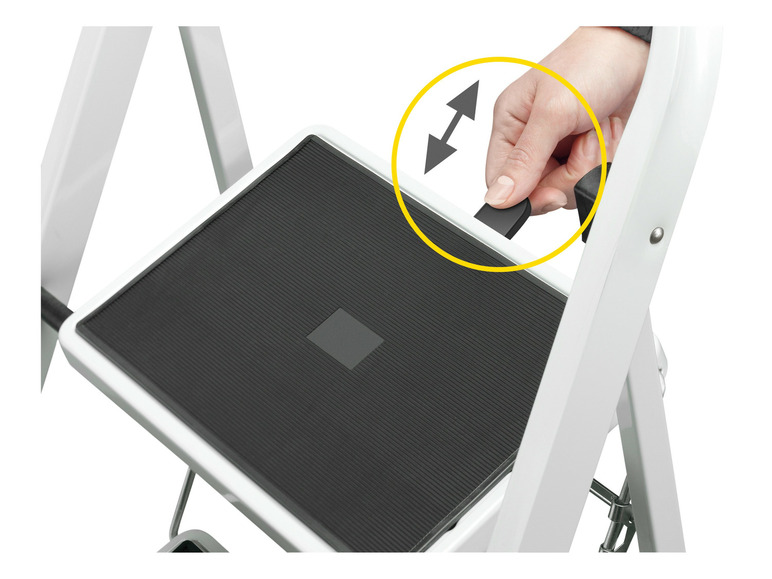 Stahl Trittleiter »K40 BasicLine«, mit Sicherheitsbügel