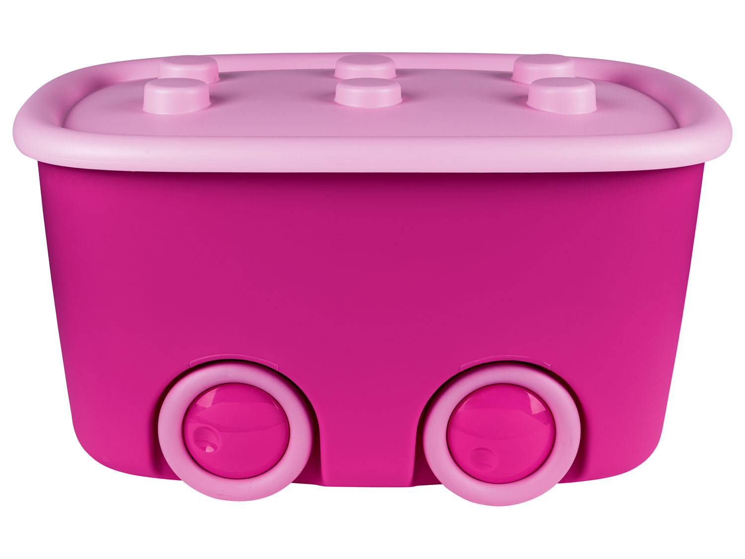 Curver Aufbewahrungsbox, 46 l, mit praktischen Rollen