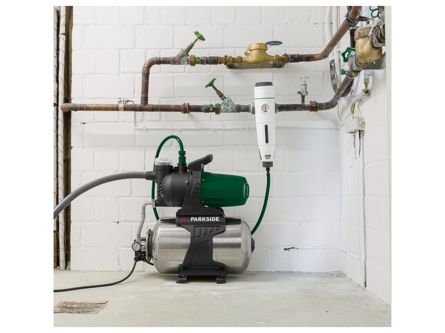 Hauswasserwerk Edelstahl »PHWW 1300 B1«, 24-Liter-Tank