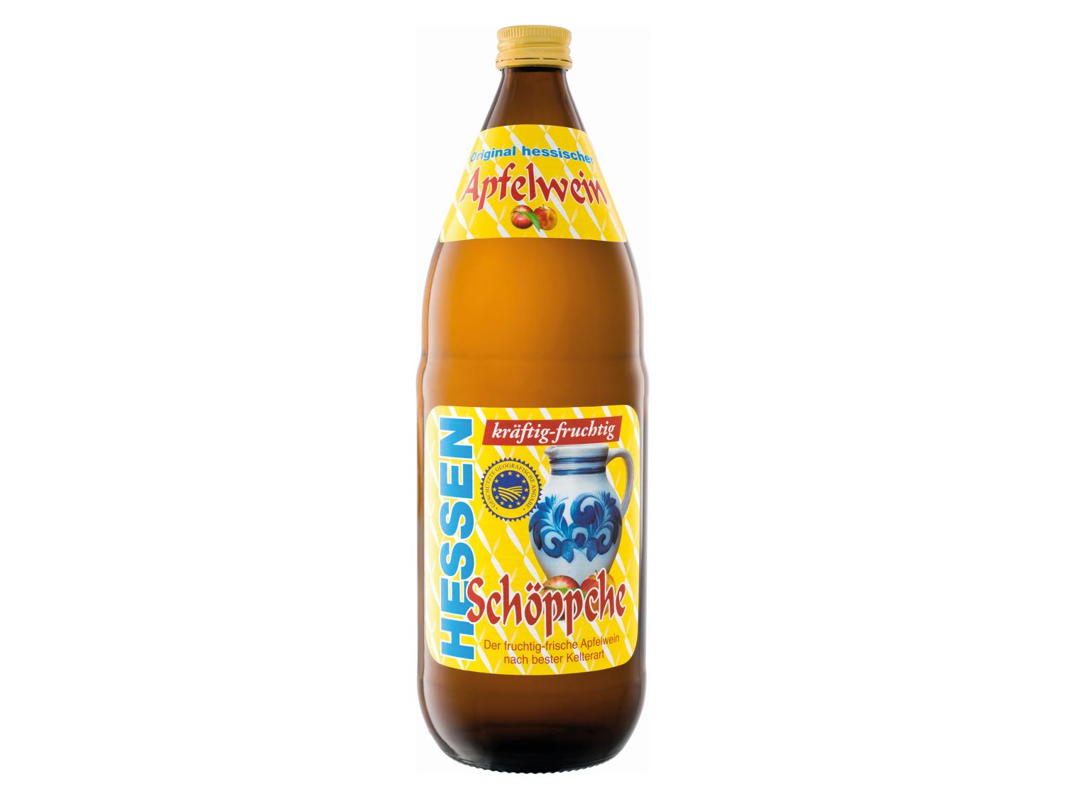 Hessen Schöppche Apfelwein, Literflasche kaufen | LIDL