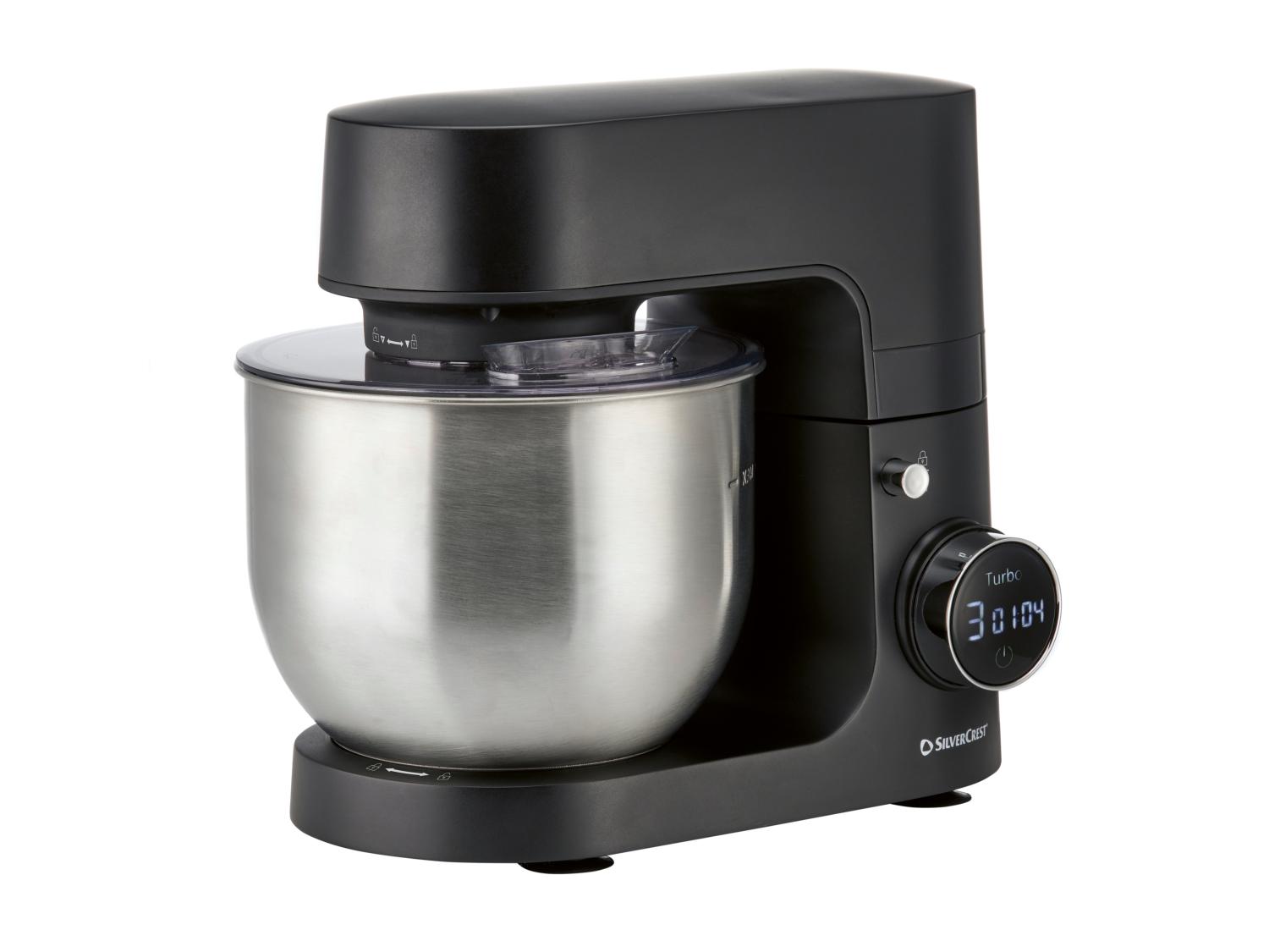 SILVERCREST® Küchenmaschine »SKM 600 F1«, schwarz | Lidl