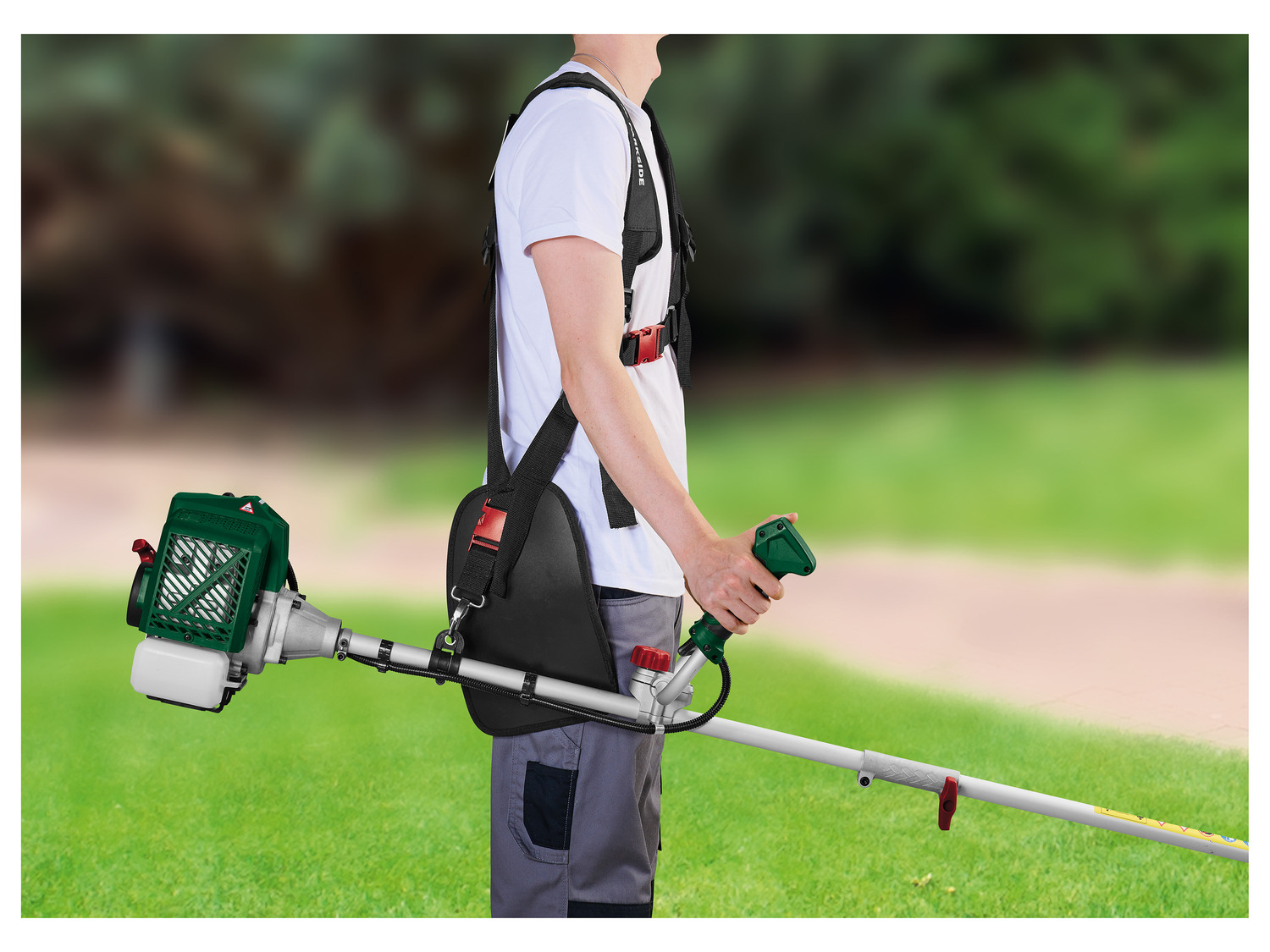 PARKSIDE® Benzin-Sense »PBS 2 D4«, 2in1-Kombisystem, 1…