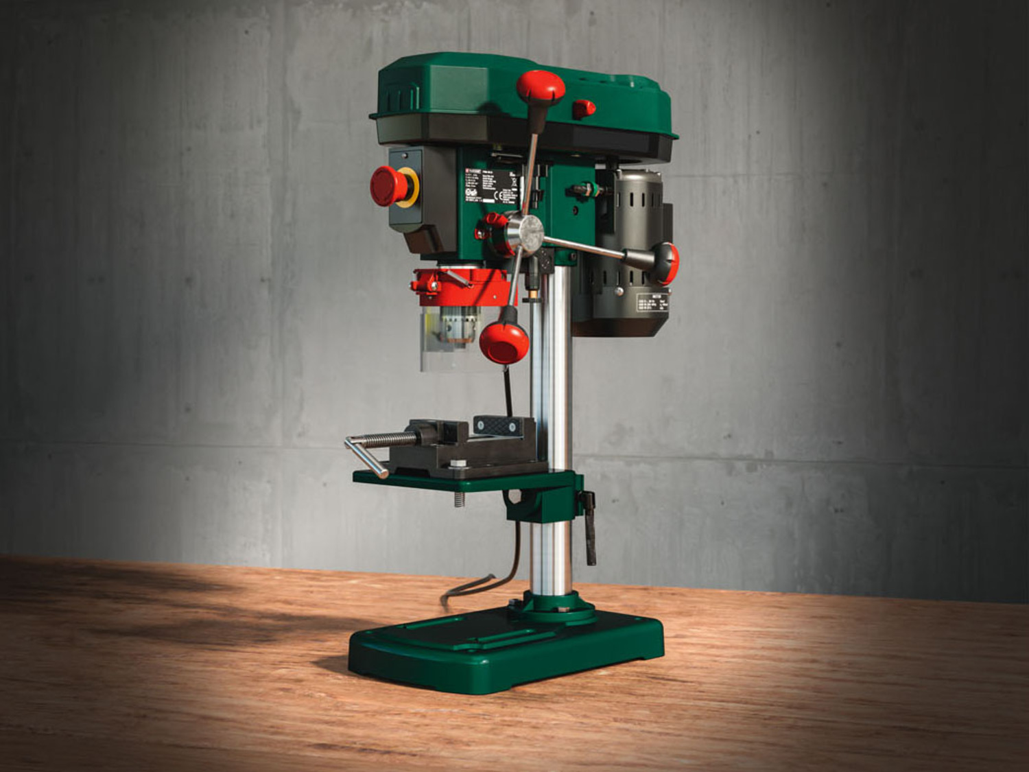 Tischbohrmaschine »PTBM 400 B1«, 600-2650 min-¹, mit 2…