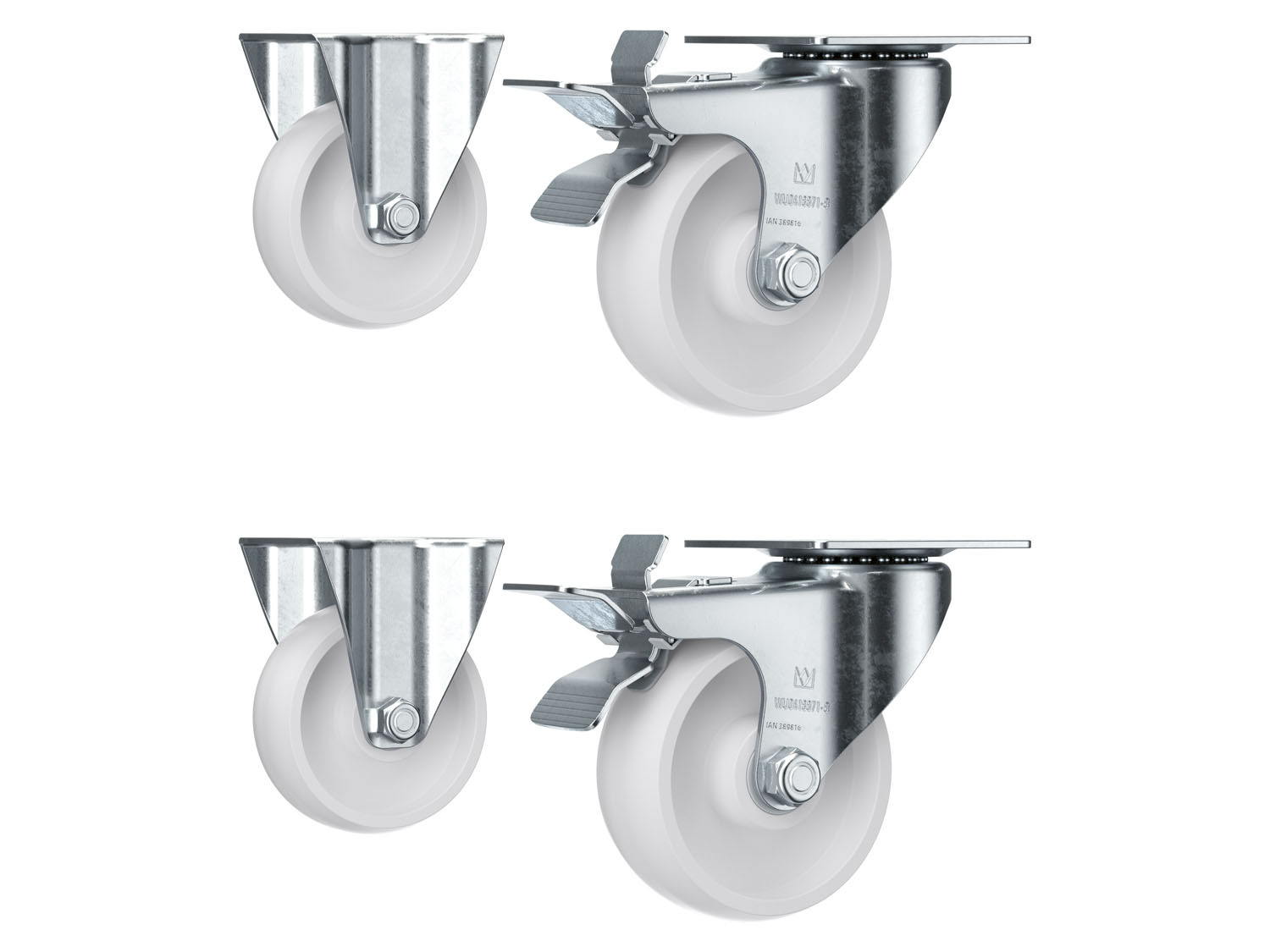 PARKSIDE® Lenkrollen- / Möbelrollen- / Transportrollen…