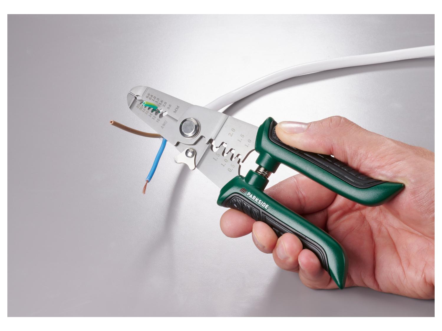 Multi-Abisolierzange / Kabelschere 180 mm / Kabelscher…
