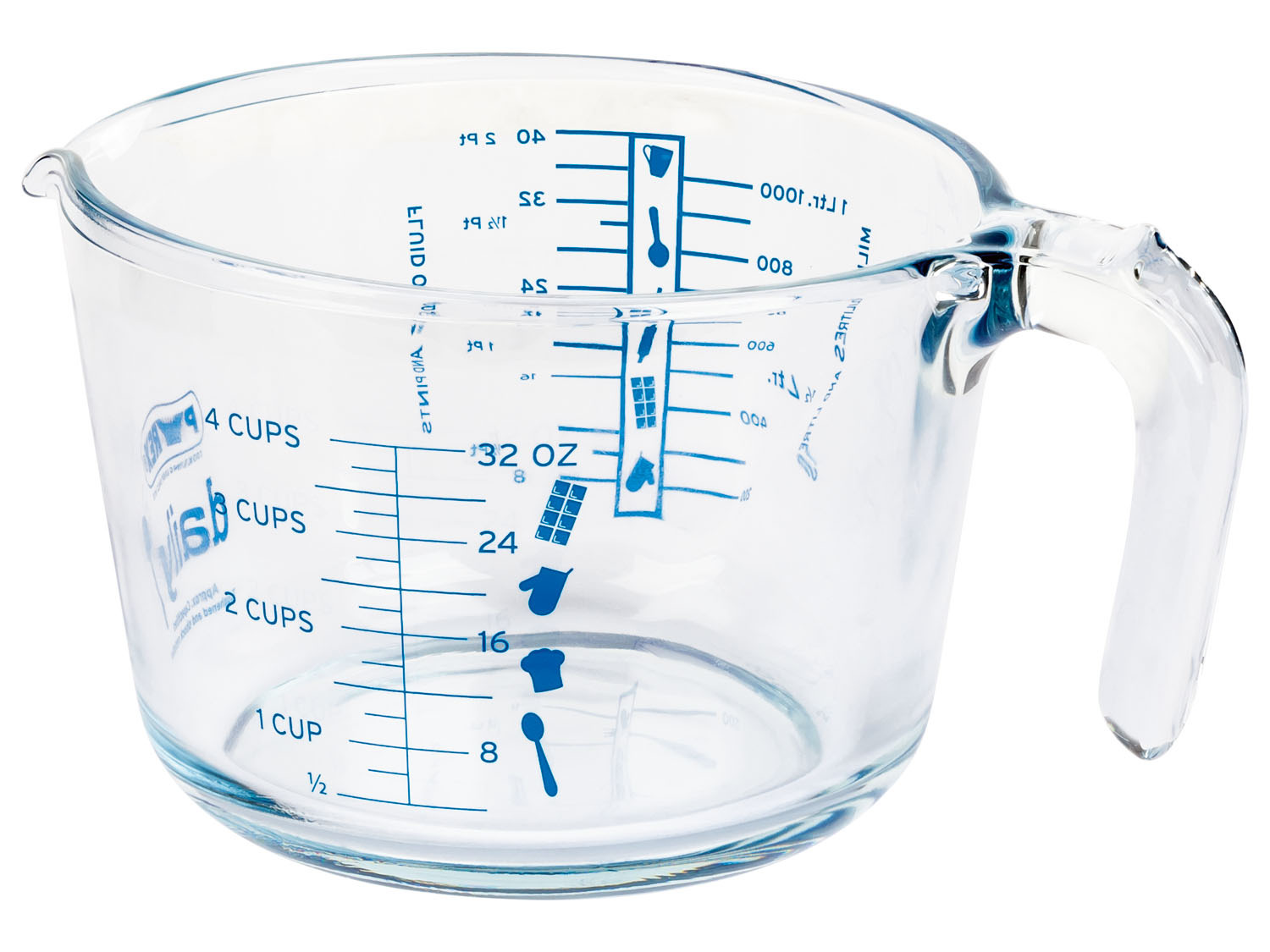 Pyrex® Daily Backformen / Messbecher »Daily«, aus Boro…