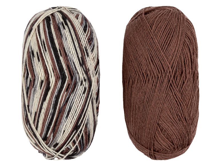 crelando® Klassische Sockenwolle »Anika«, für 2 Paar S…