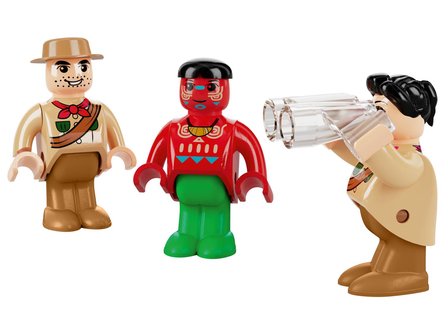 Eisenbahn-Set »Dschungel / Passagierzug«, Streckenläng…