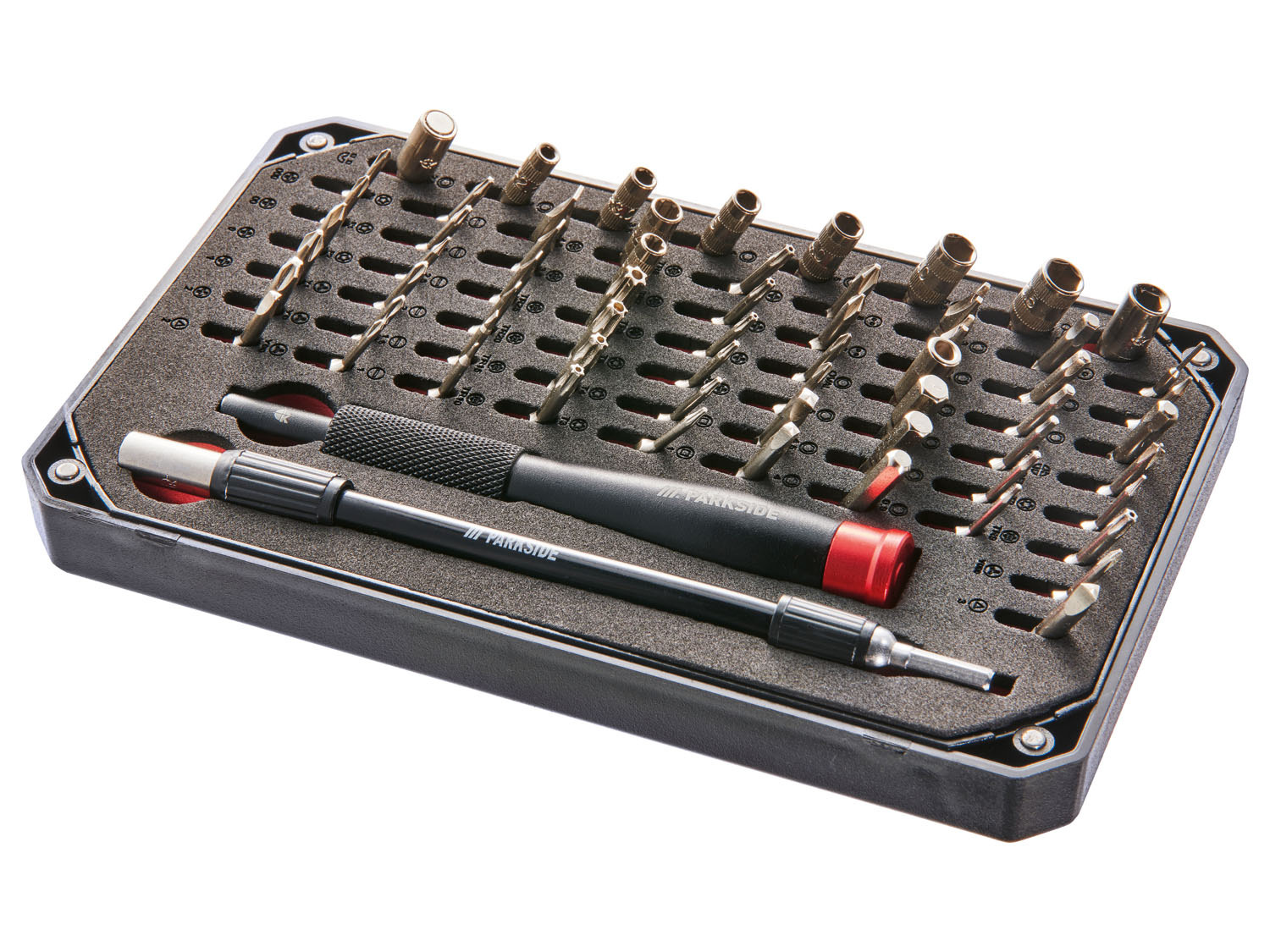 PARKSIDE® Präzisions-Bitset »PPWS 66 A1«, 66-teilig