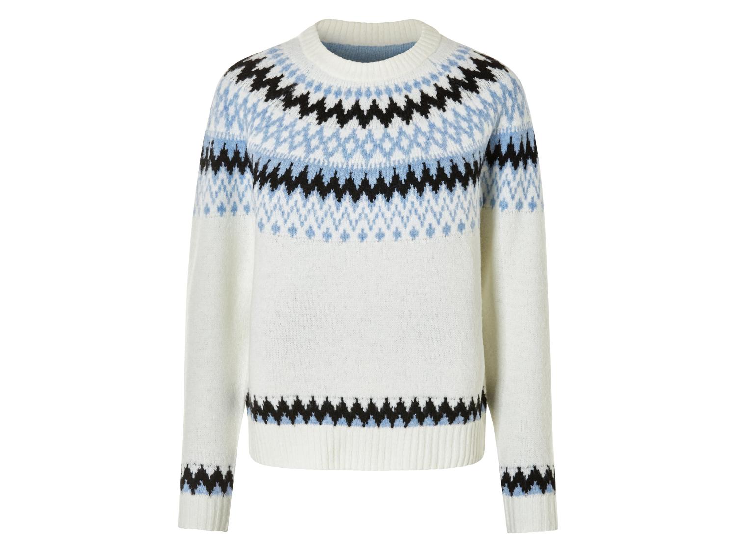 Damen Strickpullover mit Wollanteil | LIDL