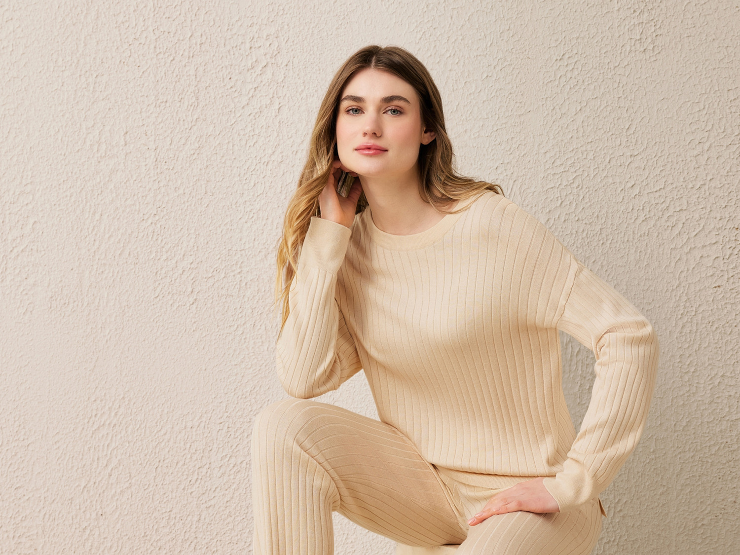 Damen Feinstrick-Pullover mit Viskose | LIDL