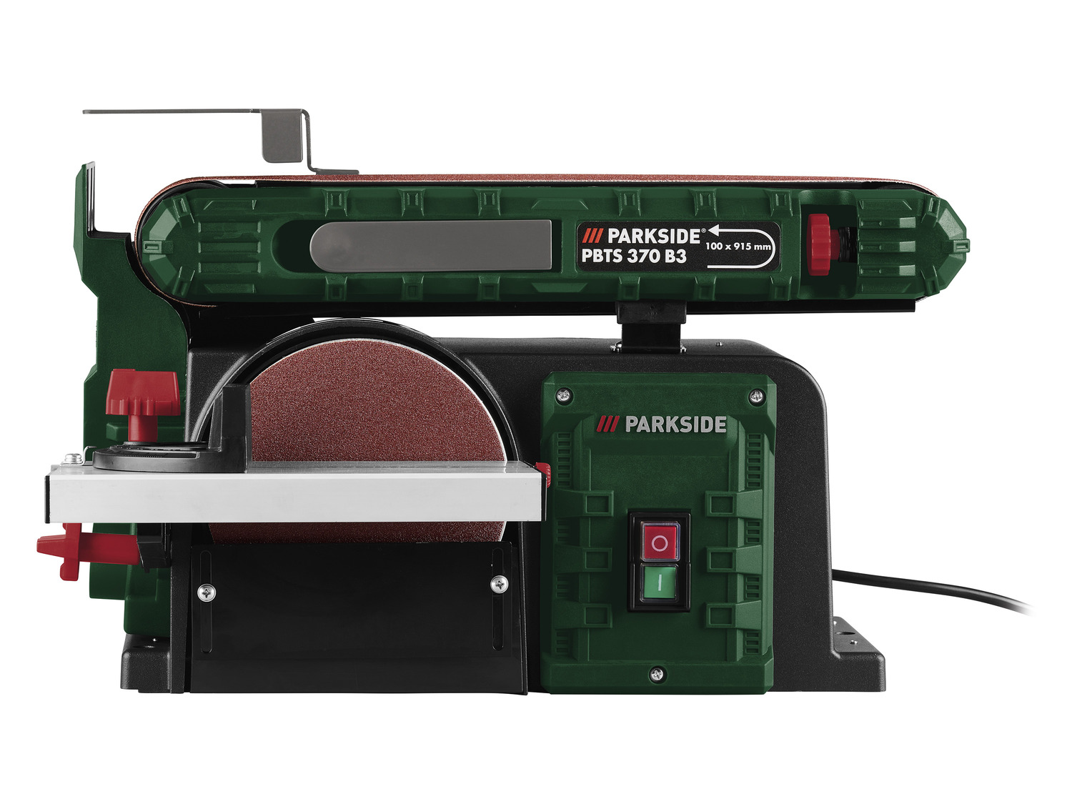 Band- und Tellerschleifer »PBTS 370 B3«, 370 W | LIDL